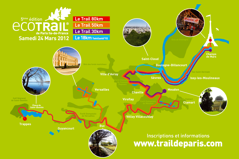 Live Trail - Ecotrail de Paris 2012